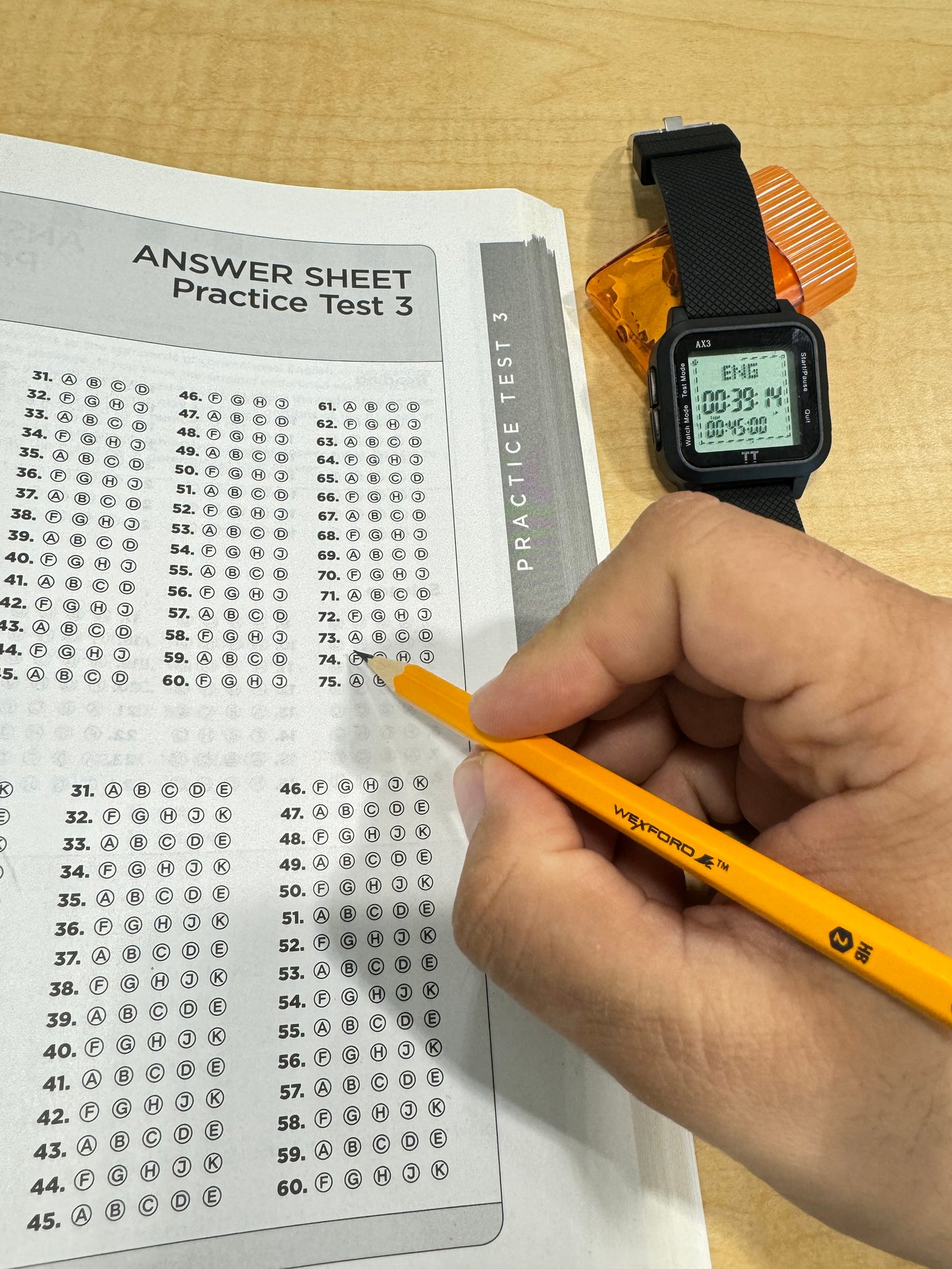 ACT® Standard Pacing Watch – Testing Timers
